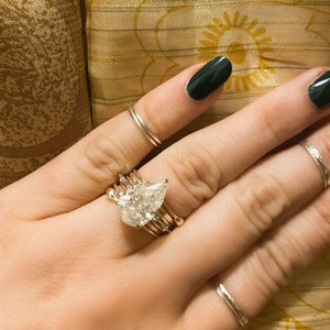 Klingon Ring Bat'leth Ring Bohemian Ring Statement | Etsy