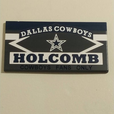 Dallas Cowboys Wall Decor Fans Only - Etsy