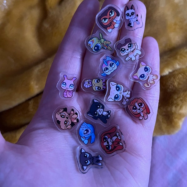 Little Pet Fan Made Fillable Keychain Booster Packs - Etsy