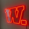 Syracuse University S Logo LED Neon Sign - 17.2" W X 23" H - Officially ...