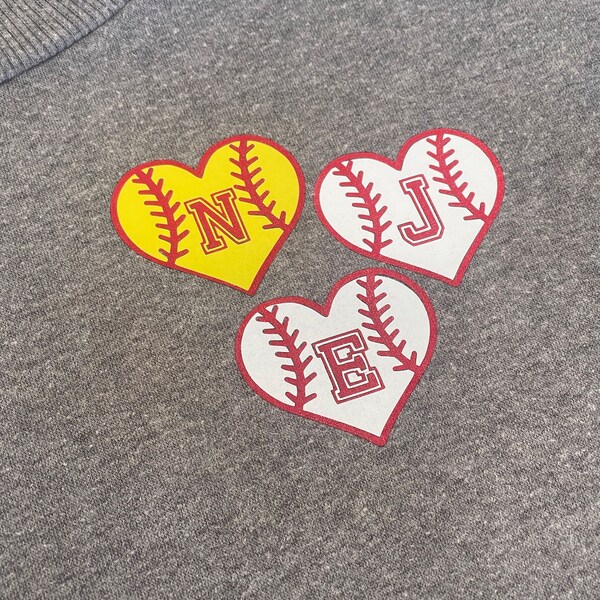 Baseball Softball Heart Monograms SVG Bundle, Baseball Heart Svg ...