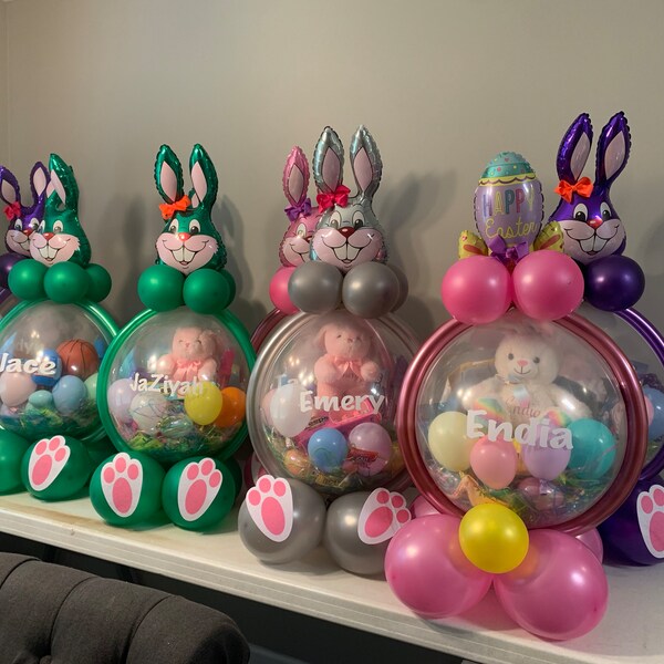 Crystal Pastel Bubble Balloons Transparent Baby Shower Birthday Party ...