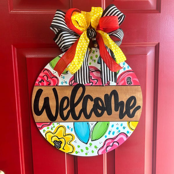 Personalized Pumpkin Patch Sign, Last Name Sign for Front Door, Pumpkin ...