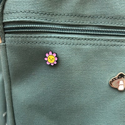 Small Summer Sun Pin Tiny 4 Season Enamel Pins Sun, Leaf, Flower and ...