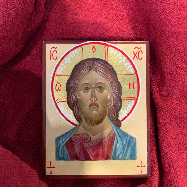 Saint Tabitha. Dorcas - Hand Painted Icon Christian Art - Etsy