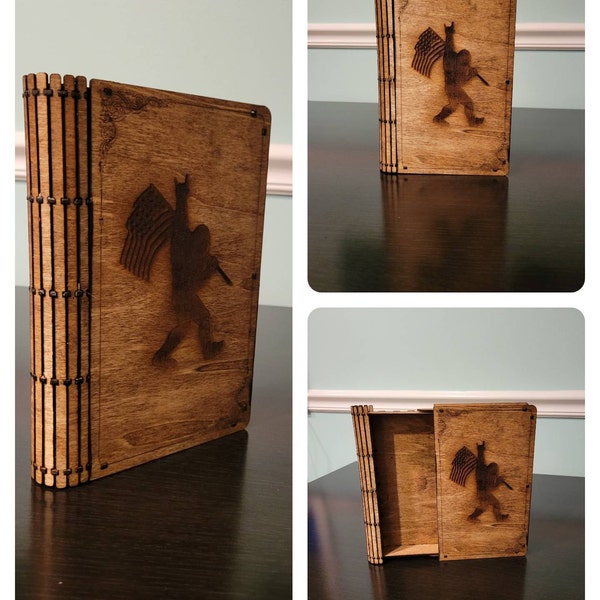 Slider Book Box 5" X 8" Inch Internal Size for 3 Mm 1/8 Inch 4 Mm ...