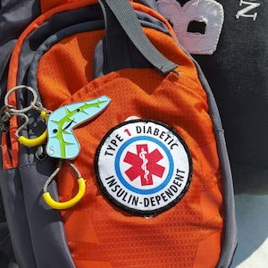 Type 1 Diabetic Patch, Insulin Dependent Medical Alert Diabetes Patch ...
