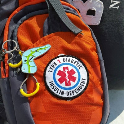 Type 1 Diabetic Patch, Insulin Dependent Medical Alert Diabetes Patch ...