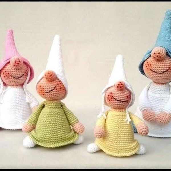 Crochet Pattern Kobold Omi, Amigurumi - Etsy