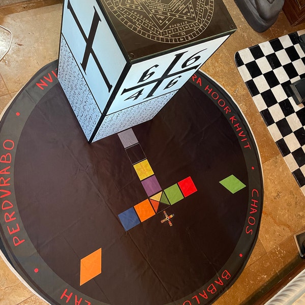 Thelemic Color Ritual Circle Cloth - Etsy