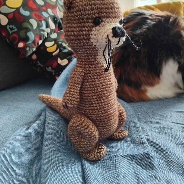 Crochet PDF Pattern Ferret Hugo Toy by Nelly Handmade - Etsy
