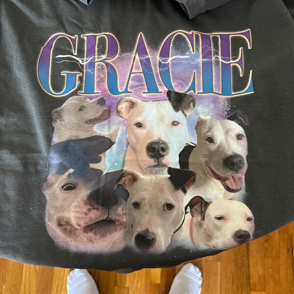Comfort Colors® CUSTOM Bootleg Rap PET Shirt, Custom Pet, Custom Photo ...