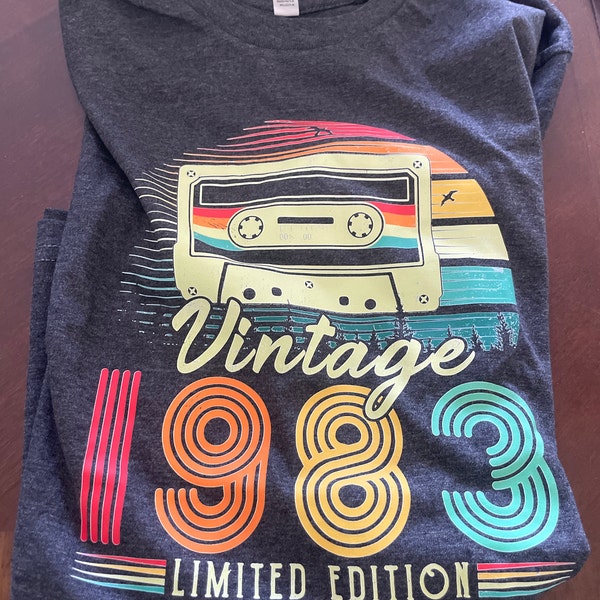 1983 Vintage Shirt, 1983 Birthday Shirt, 42nd Birthday Gift,42nd ...