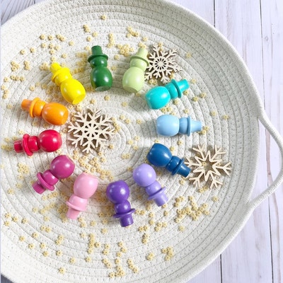 26 Pack 1.25 Wood Stacking Checkers Finished in Clear - Etsy