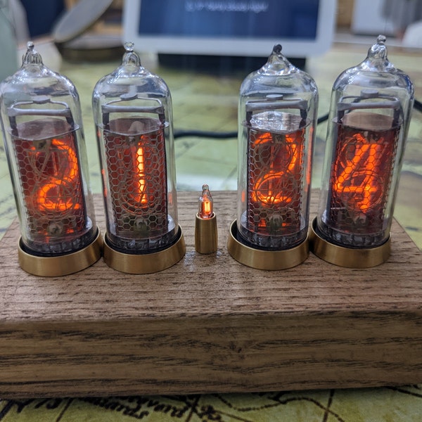 Nixie Tube Clock Pulsar IN-16 6-tubes - Etsy