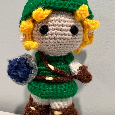 PDF: Zelda and Link Inspired Amigurumi Doll Crochet Pattern by ...