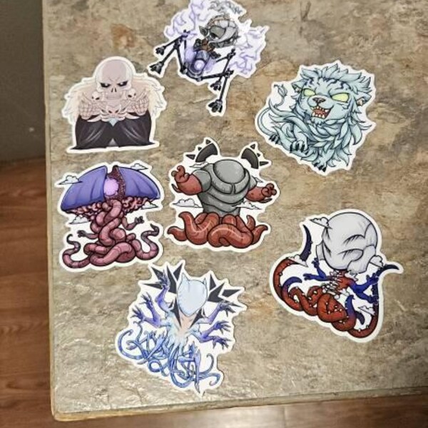 Zacama, Primal Calamity Sticker Inspired by Magic- Decals Perfect for ...