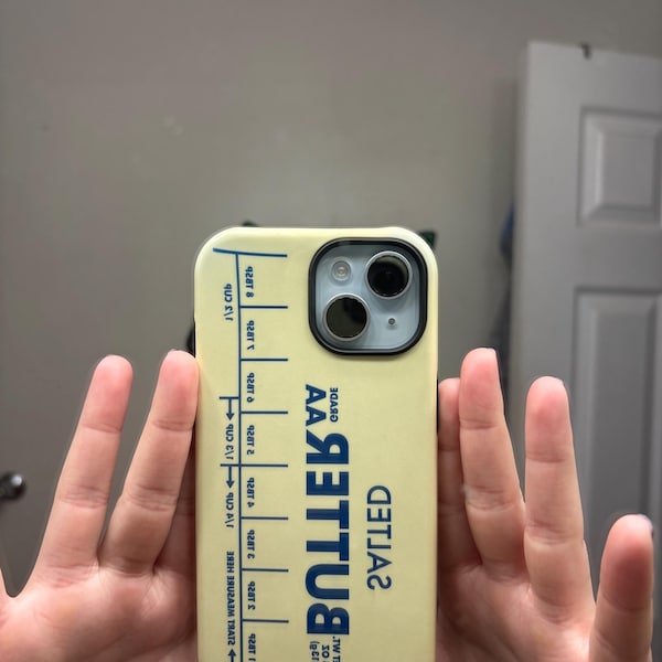 Salted Butter Stick Phone Case - Funny Design Cover for iPhone and ...