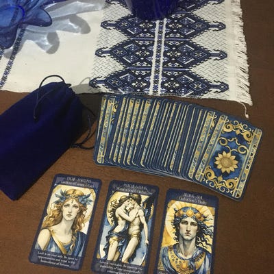 Egyptian God Oracle Deck. Eye of Horus Oracle Cards - Etsy