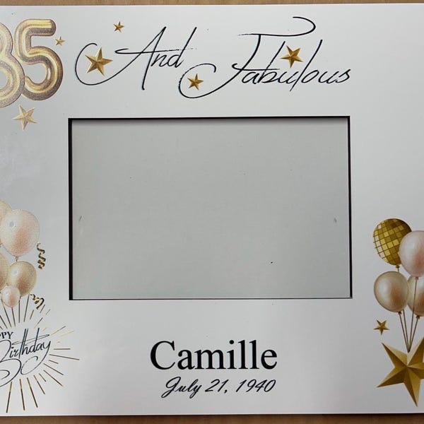 Personalize-baby Boy Dedication Picture Frame-christening, Religious ...