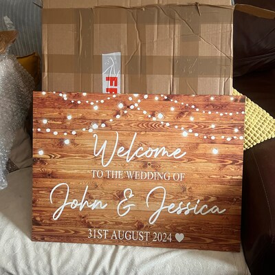 Rustic Wedding Table Plan Sign Wedding Seating Plan - Etsy