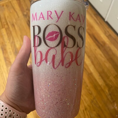 Mary Kay Boss Babe Stainless Steel Tumbler. Please List Font Choice for ...