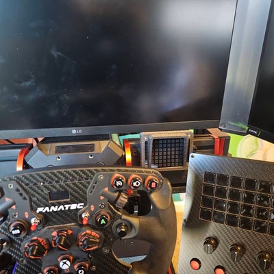 Superflag Sim Racing LED Display Iflag, Spoter, Rpm, Tire Temp. & Much ...