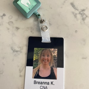 Custom ID Badge, Design Your Own Id Card, Plastic Badge, Office Badge ...
