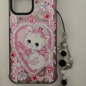 Aesthetic Cute Red Mushroom Flower Pink Heart Unique Cottagecore ...