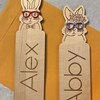 Kids Personalized Bookmarks | Kids Easter | Kids Reading Gift | Kids ...