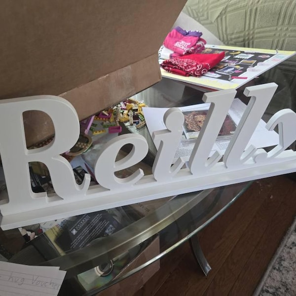 Custom Personalized Wooden Name Sign - Sweet 16 Candelabra Name Plaque ...