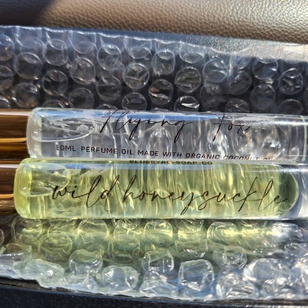Flying Fox Perfume: Jasmine, Rose, and Honey Scent - Vegan Handmade ...