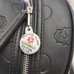 Epilepsy Medication Inside Medical Alert Patch Custom ID for - Etsy