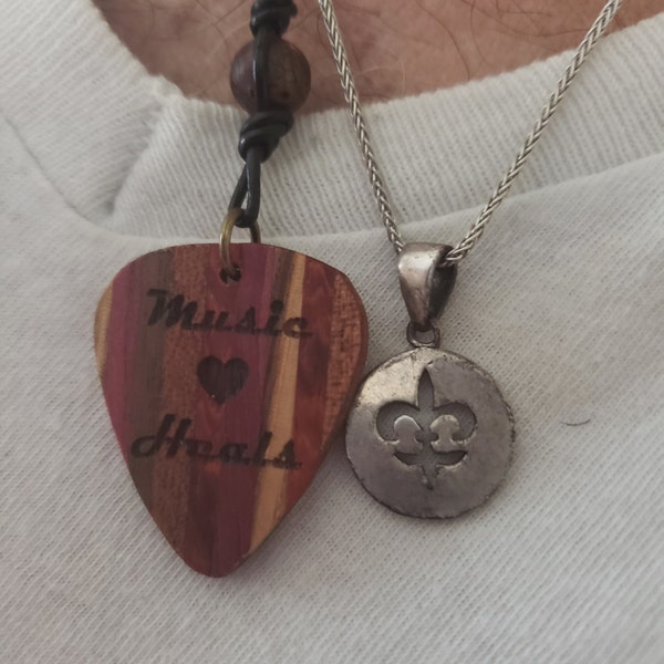Hand Made Wooden Guitar Pick - Multi-wood Guitar Pick - Custom Guitar ...