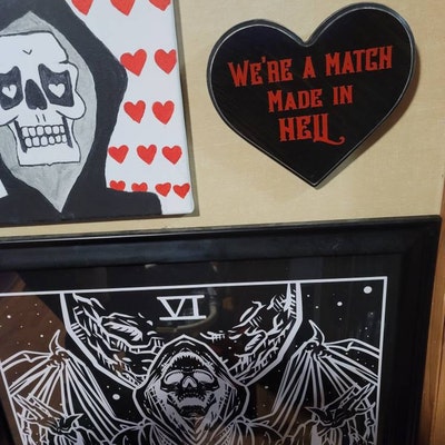 Coffin Welcome Sign Blood Lettering - Etsy