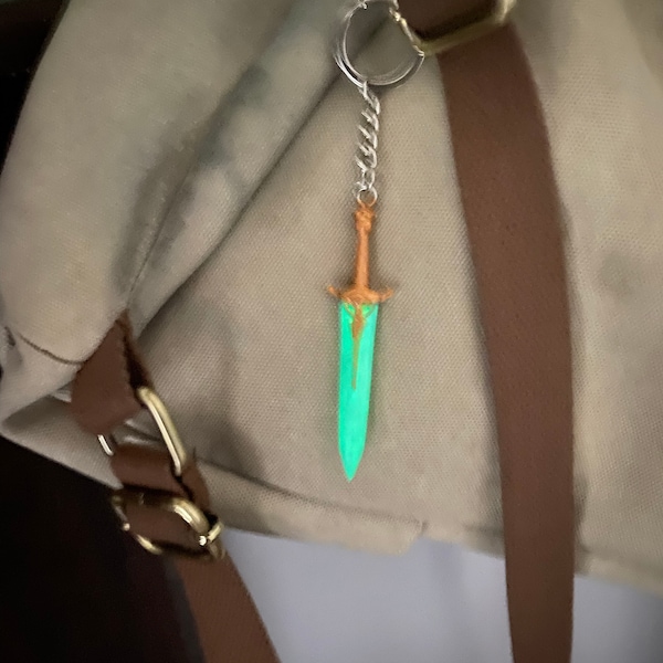 Dark Souls Inspired Moonlight Great Sword Keychain DS / DS2 / DS3 ...