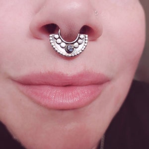 Double Silver SeptumDual | Etsy