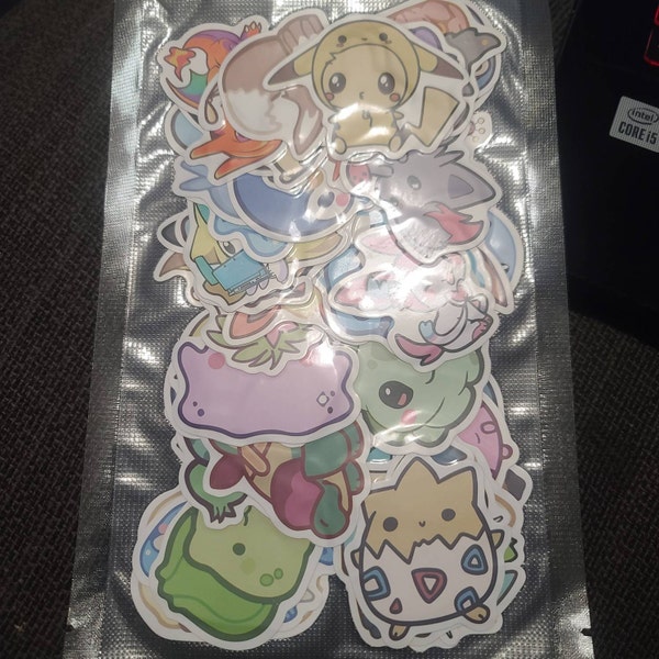 50 Super Smash Video Game Anime Cartoon Vinyl Stickers Pack Waterproof ...