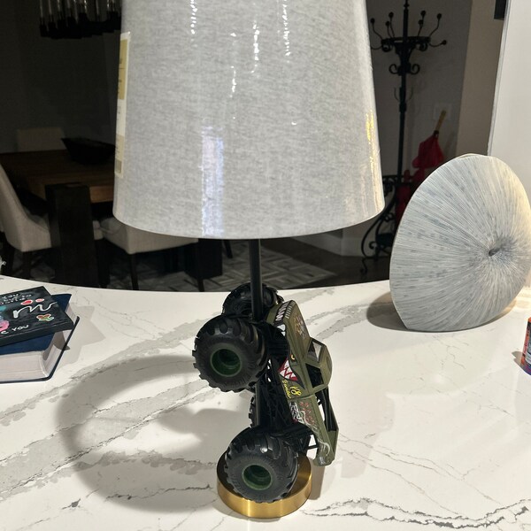 Rhinomite, Monster Truck Lamp - Etsy