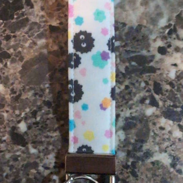 Retro Smiley Faces Key Fobs, Keychain Wristlet, Key Fobs, Fun Key Fobs ...