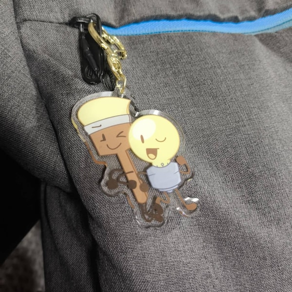One Double-sided Keychain - BFDI: TPOT - Object Show - Etsy