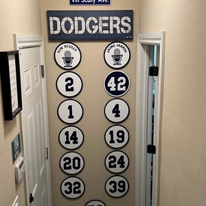 Blue Heaven on Earth Dodger Stadium Inspired Fwy Sign - Etsy
