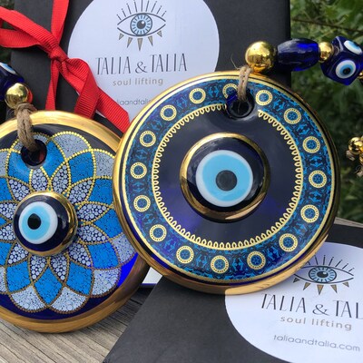 Evil Eye Wall Hanging, House Protection, Home Decor, New Home Gift Idea ...