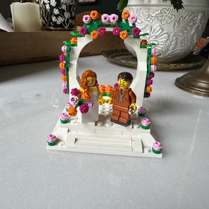 Rosary Made With Lego® Bricks Blue, Light Blue and White Block Bricks ...