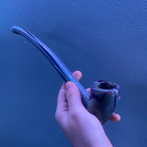 Wood Grain Gandalf Pipe | Glass Wizard Pipe | Lord of the Rings Pipe ...