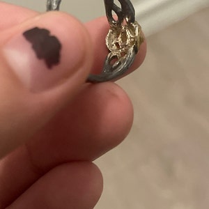 Vintage Fairycore Silver Band Enchanted Forest Mystical Ring, Unique ...