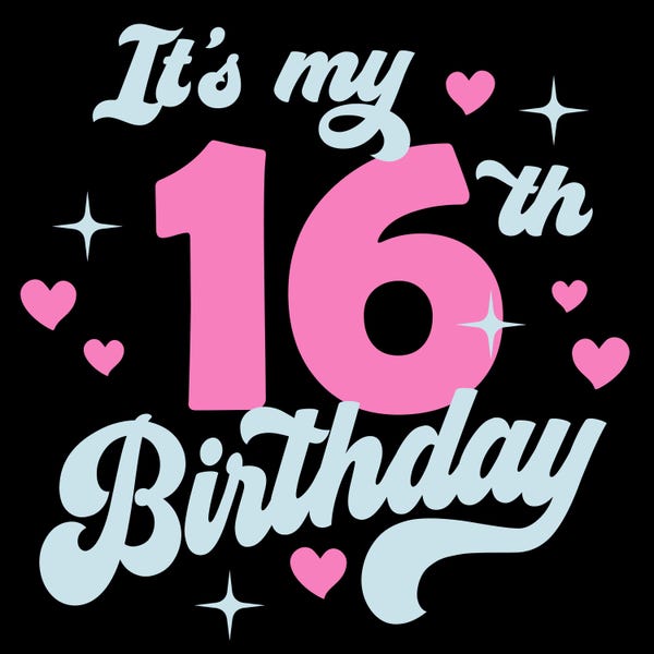 My Thirteenth Birthday SVG Files for Cricut, Teenager 13, 13th ...