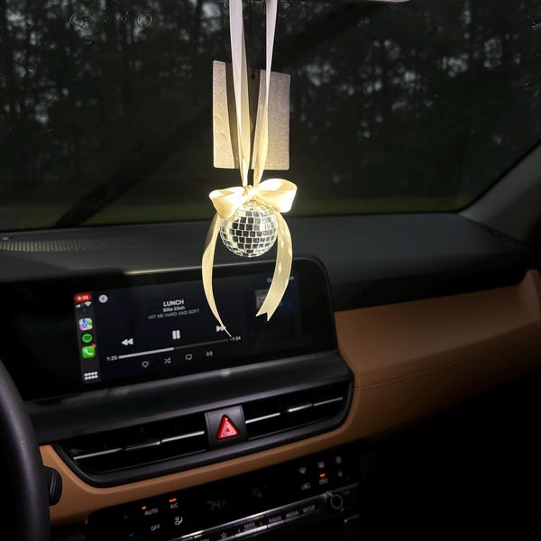 Disco Ball Car Charms | Beaded Car Charms - Etsy