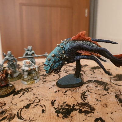 Fallen Angel / Demon / Necromancer Miniature for Dungeons & - Etsy