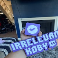 Personalized Custom Twitch Style Name Plate Streamer Gift - Etsy Canada